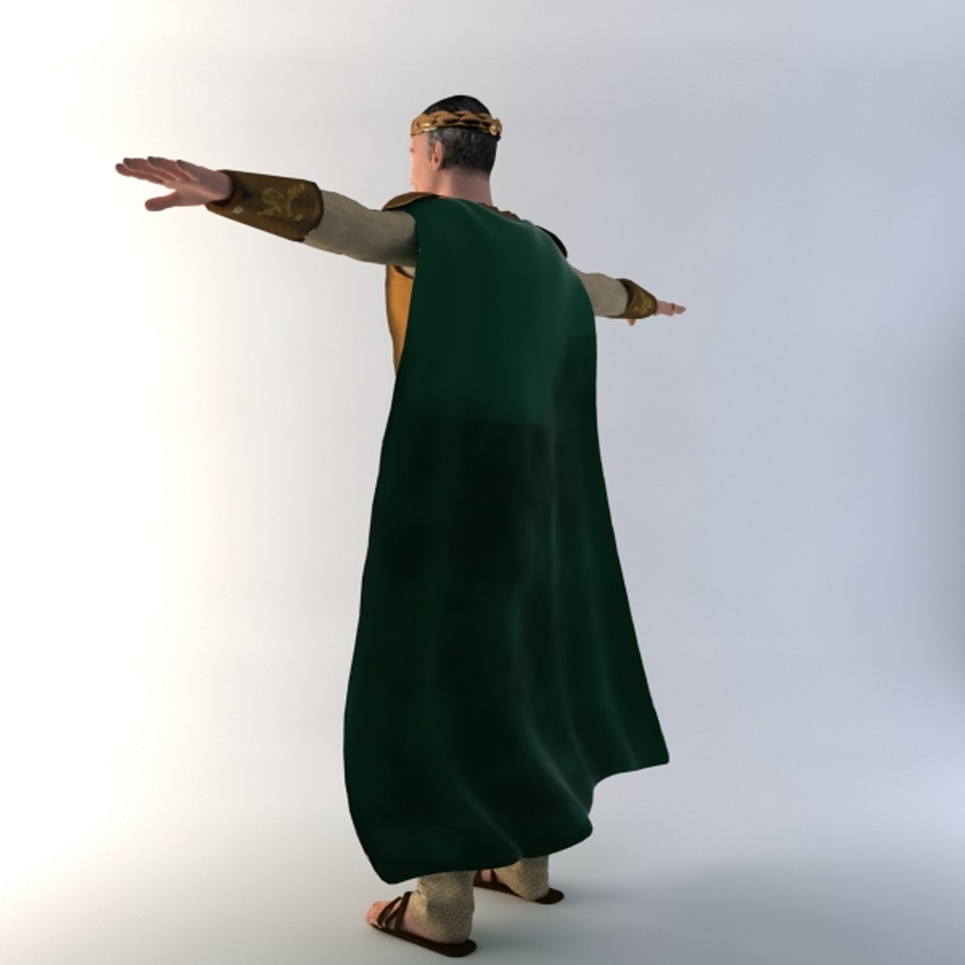 3d Max Roman Emperor