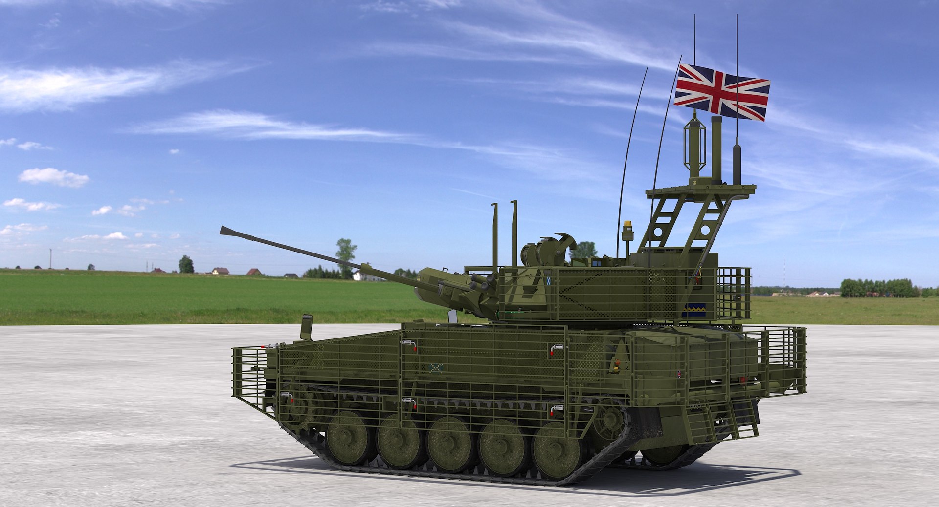 3D cvr t fv107 scimitar model - TurboSquid 1255713