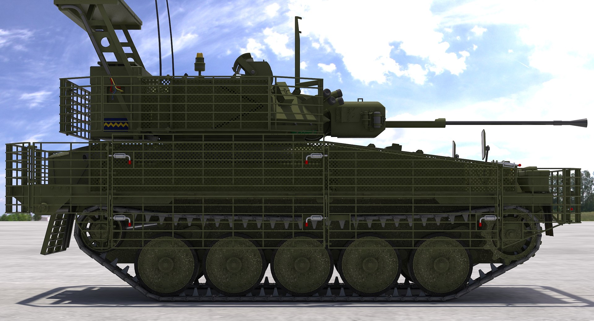 3D cvr t fv107 scimitar model - TurboSquid 1255713