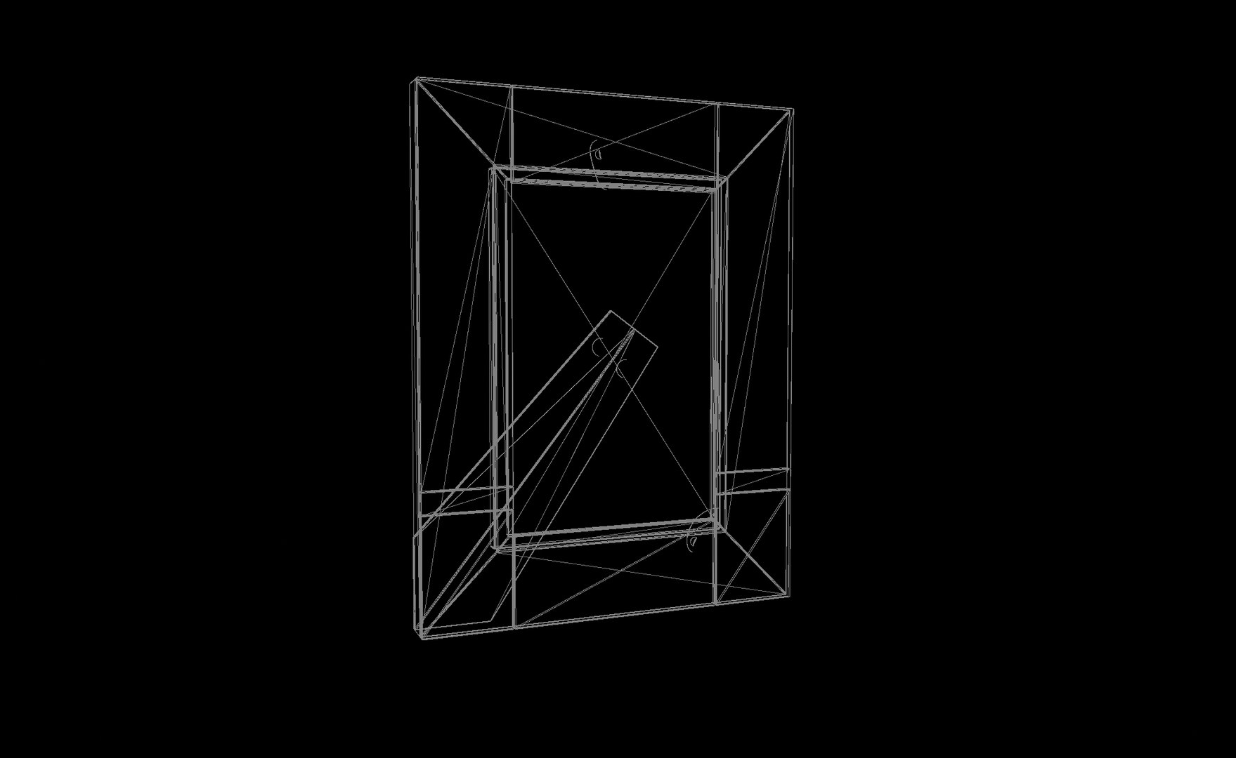 Picture frame 3D model - TurboSquid 2089795