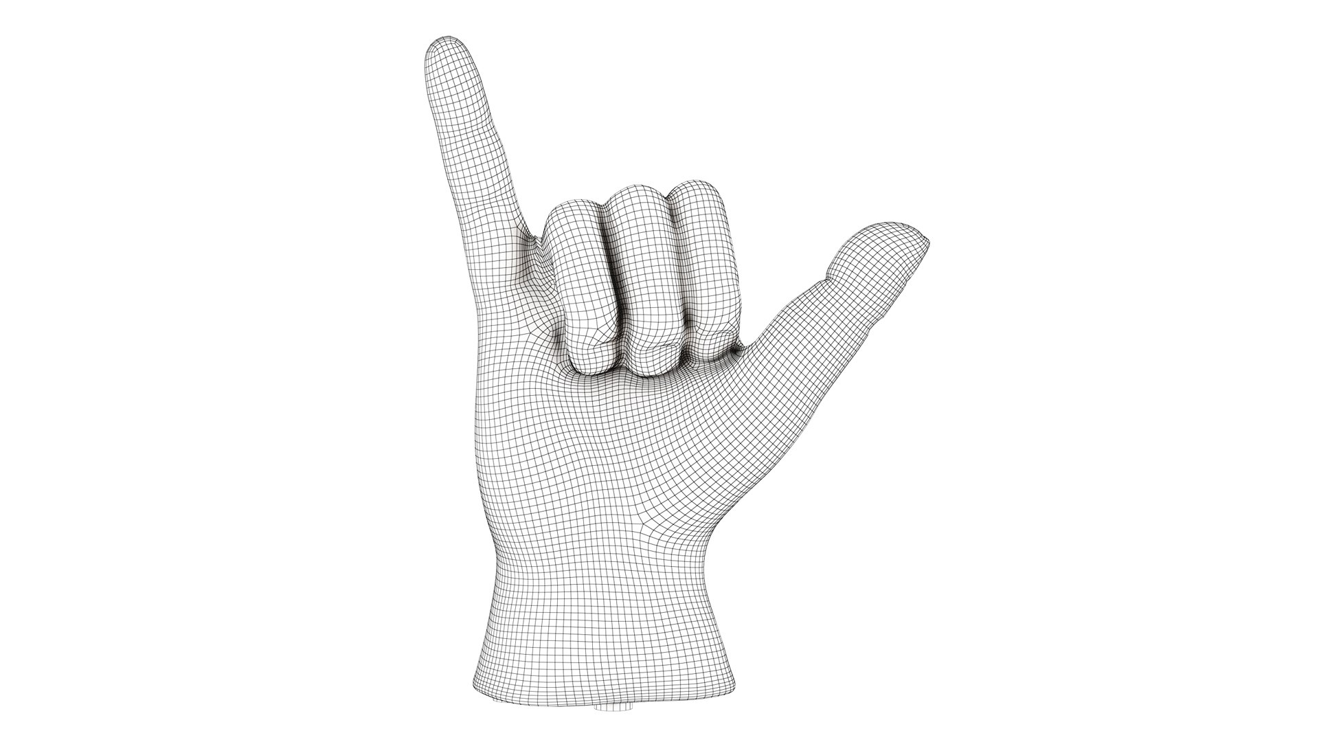 3D Model Contemporary Ceramic Figurine Hand - TurboSquid 2205739