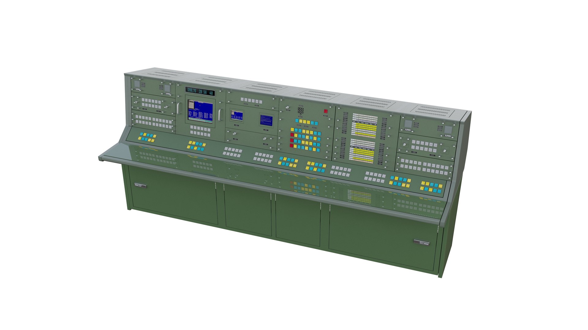 3D Mission Contol Panel model - TurboSquid 2058124