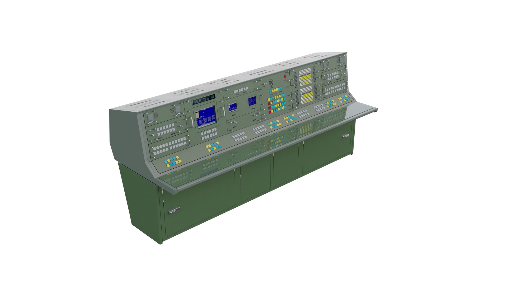 3D Mission Contol Panel model - TurboSquid 2058124