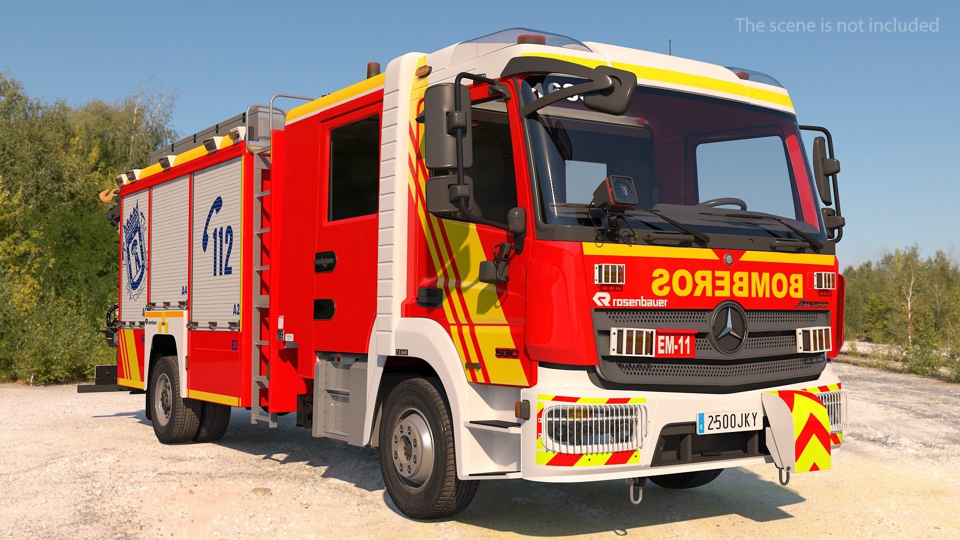 Mercedes benz atego 1530 3D - TurboSquid 1697014