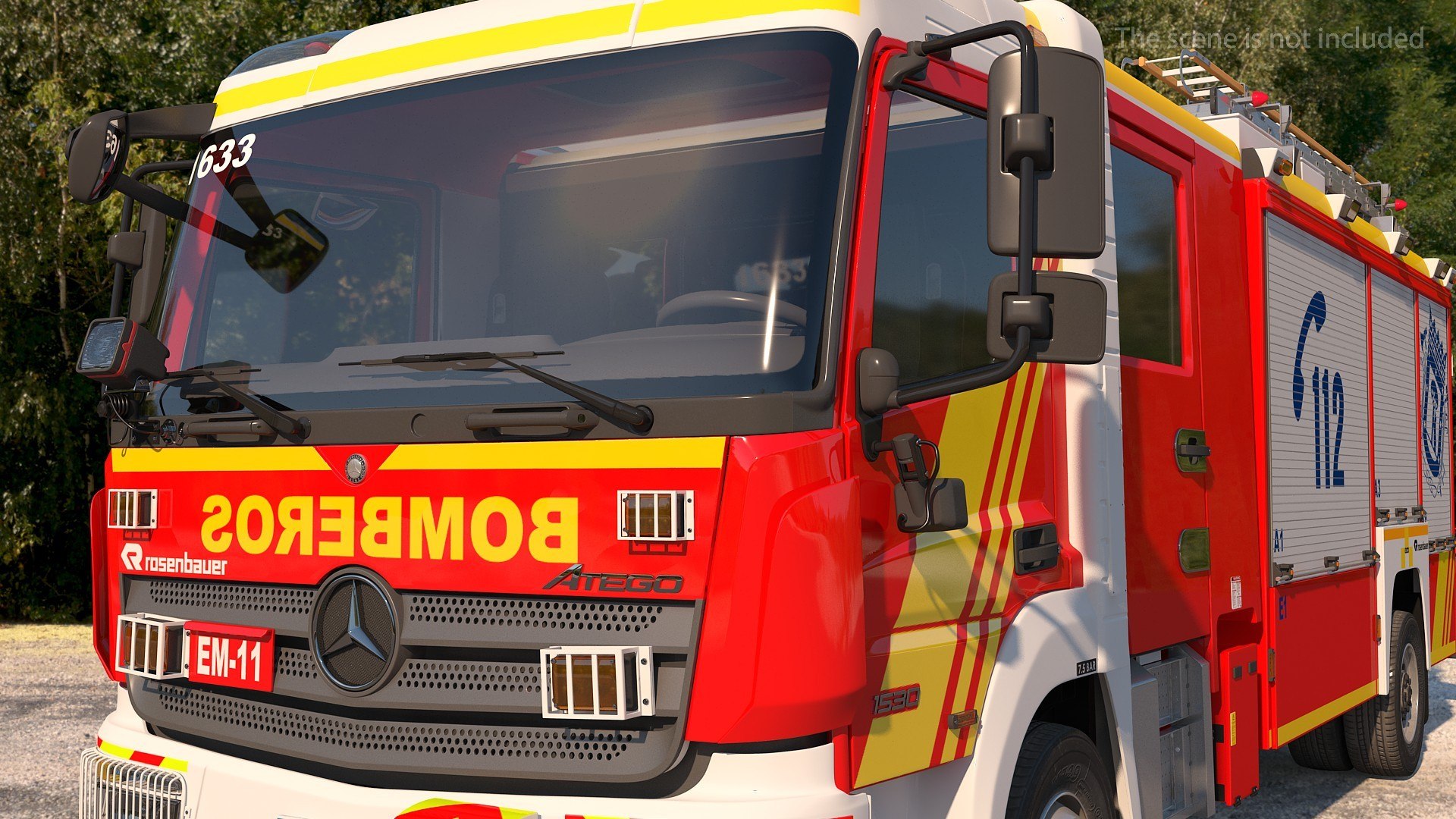 Mercedes benz atego 1530 3D - TurboSquid 1697014