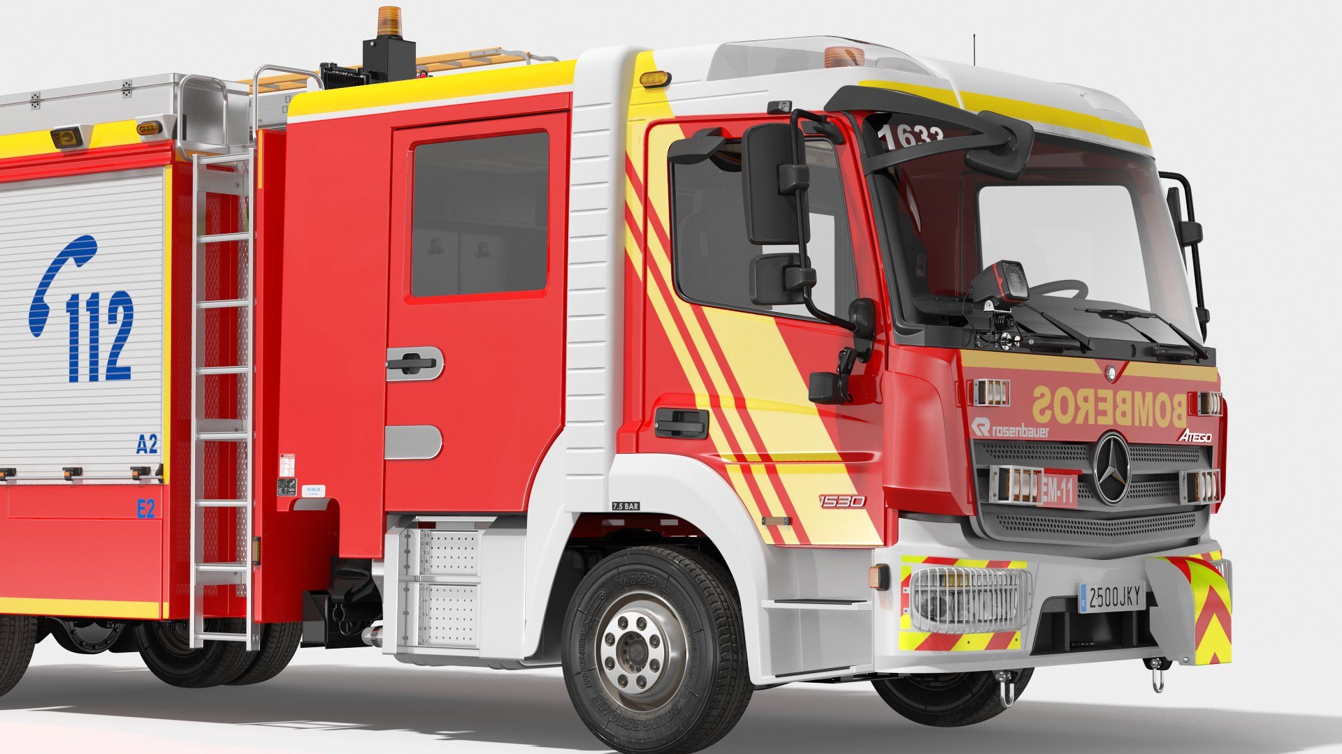 Mercedes benz atego 1530 3D - TurboSquid 1697014