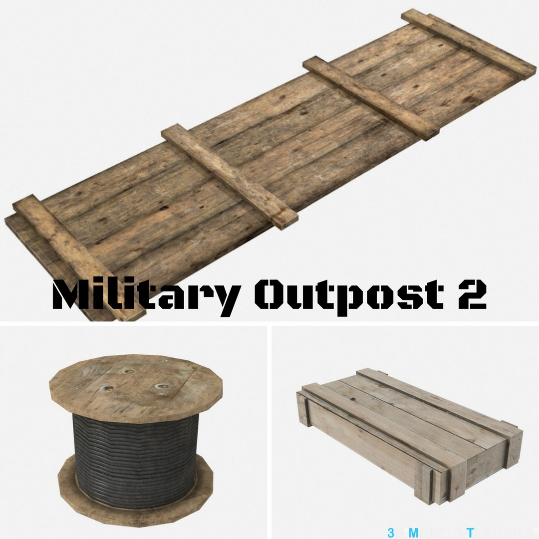 Military Outpost Model - TurboSquid 1215362