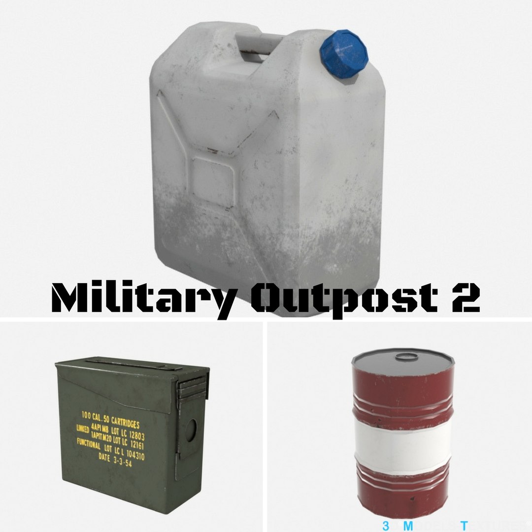 Military Outpost Model - TurboSquid 1215362