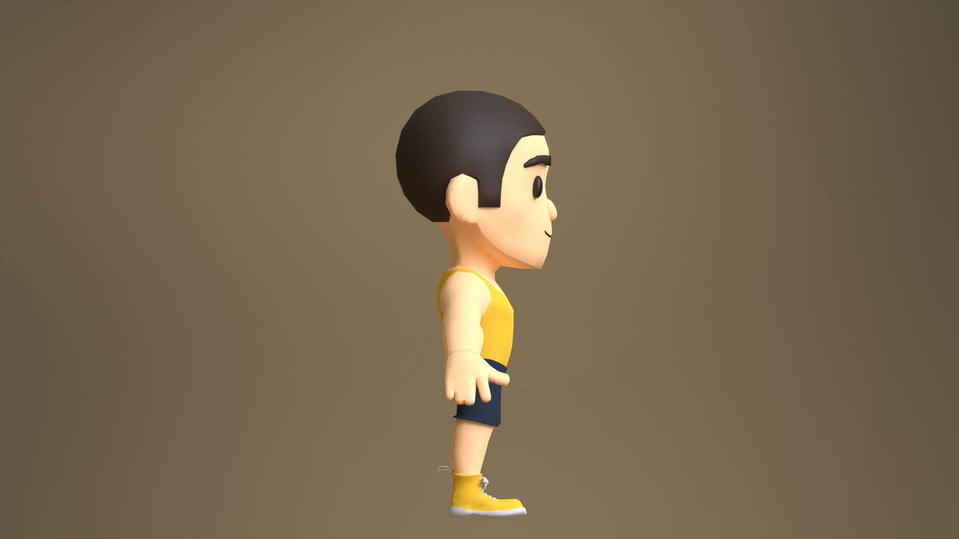SportMan Low Poly Model - TurboSquid 1836524