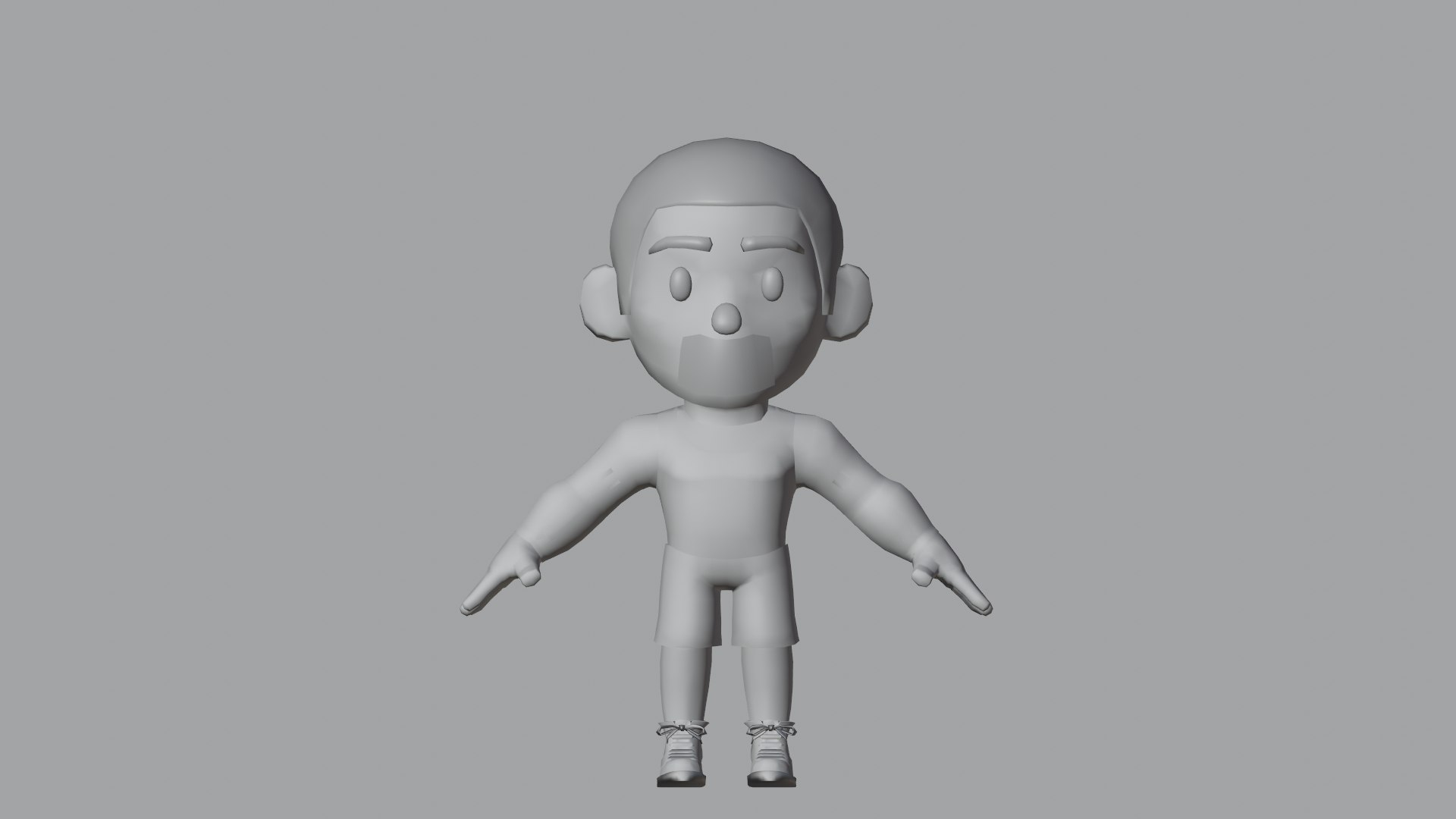 SportMan Low Poly Model - TurboSquid 1836524