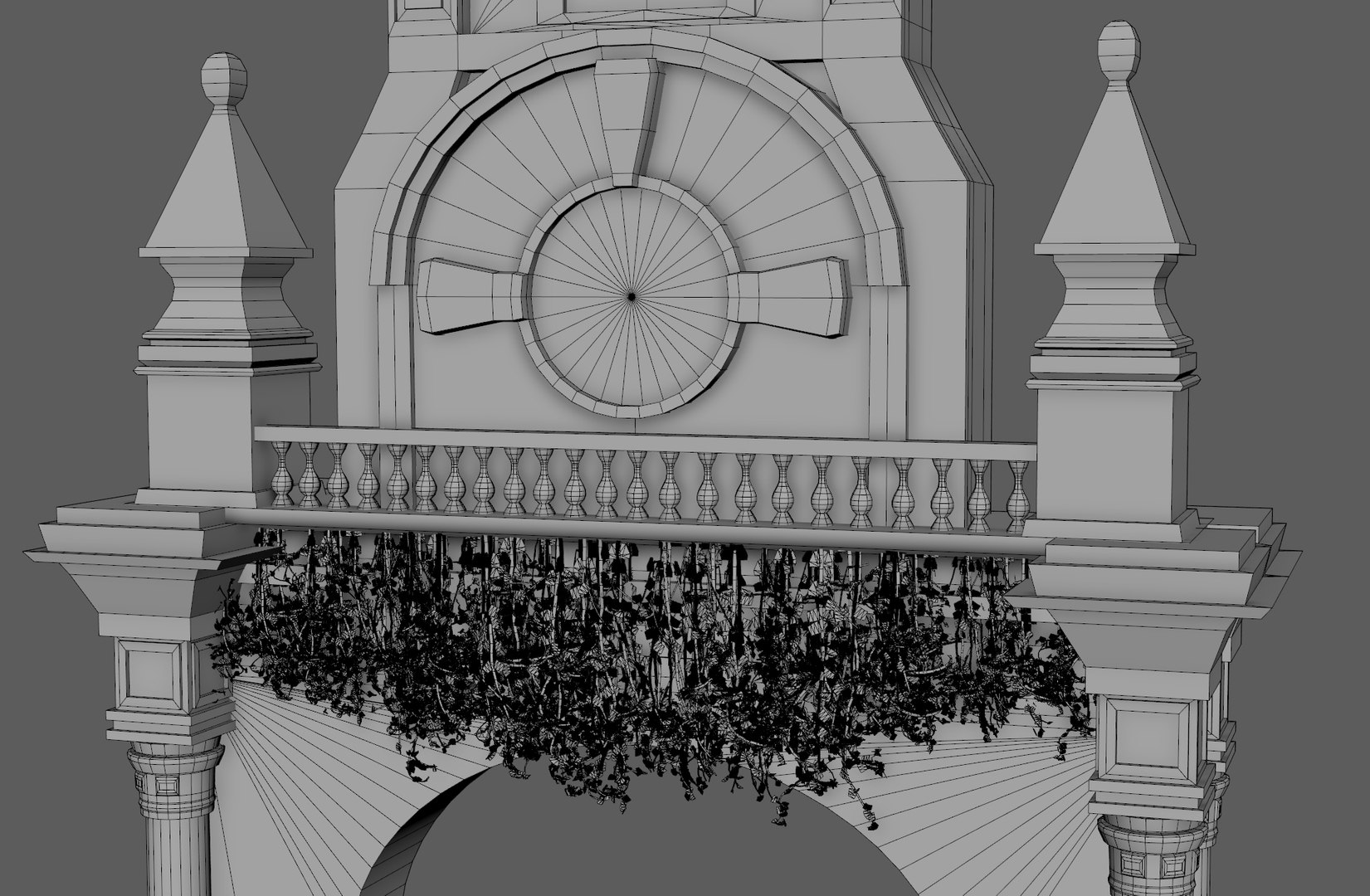 3D Fantasy Gate Classic - TurboSquid 1406710