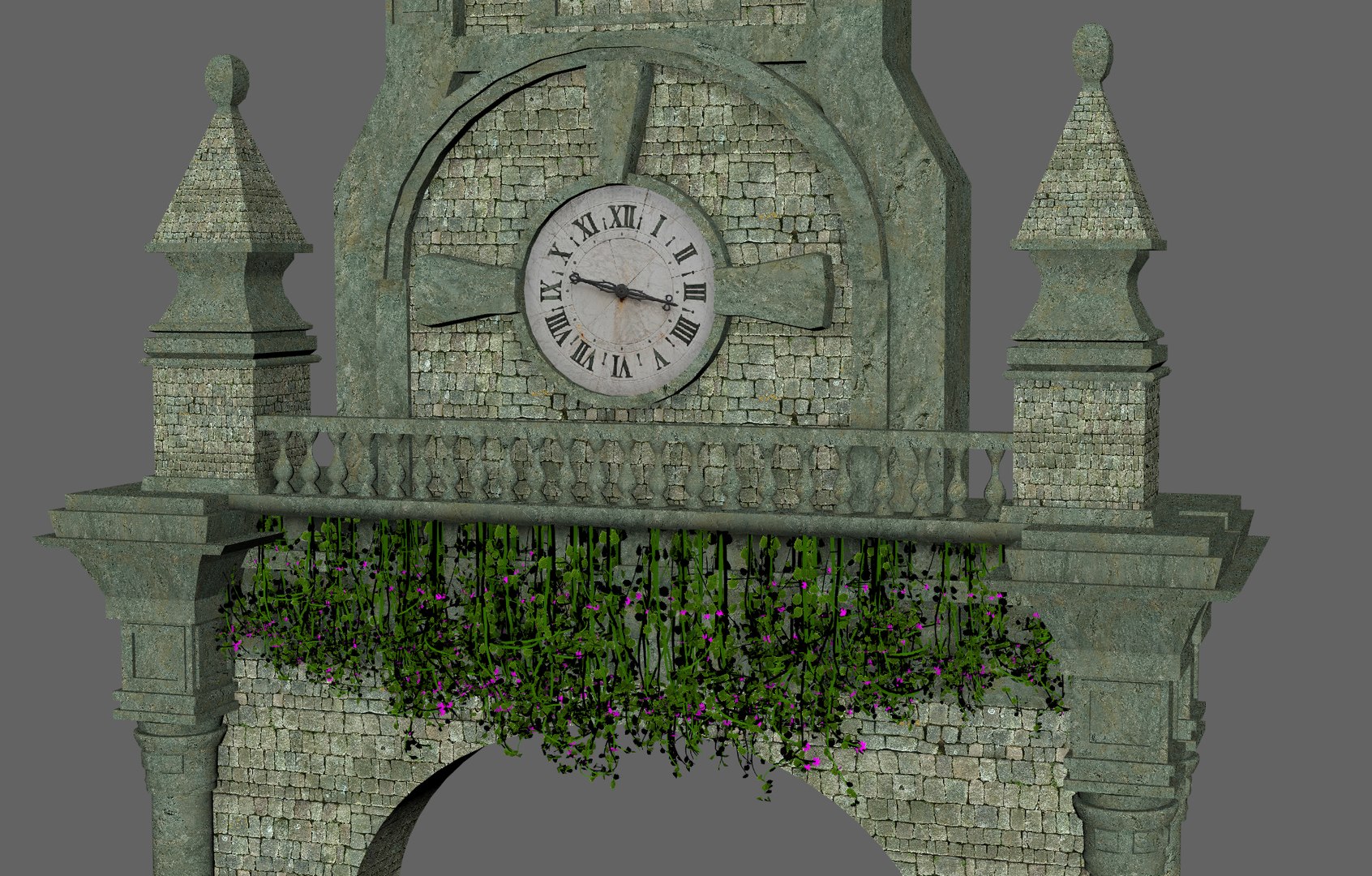 3D Fantasy Gate Classic - TurboSquid 1406710