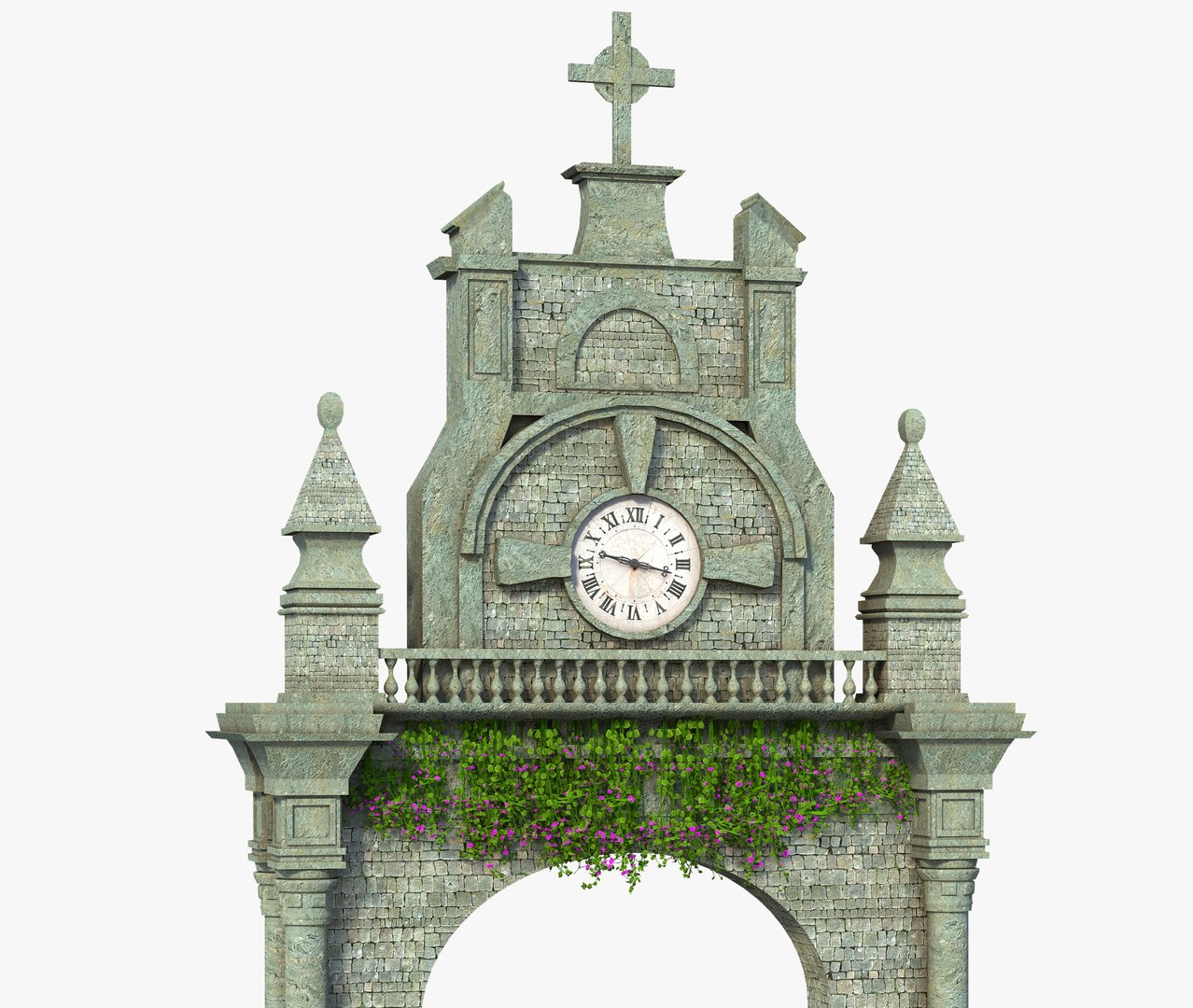 3D Fantasy Gate Classic - TurboSquid 1406710