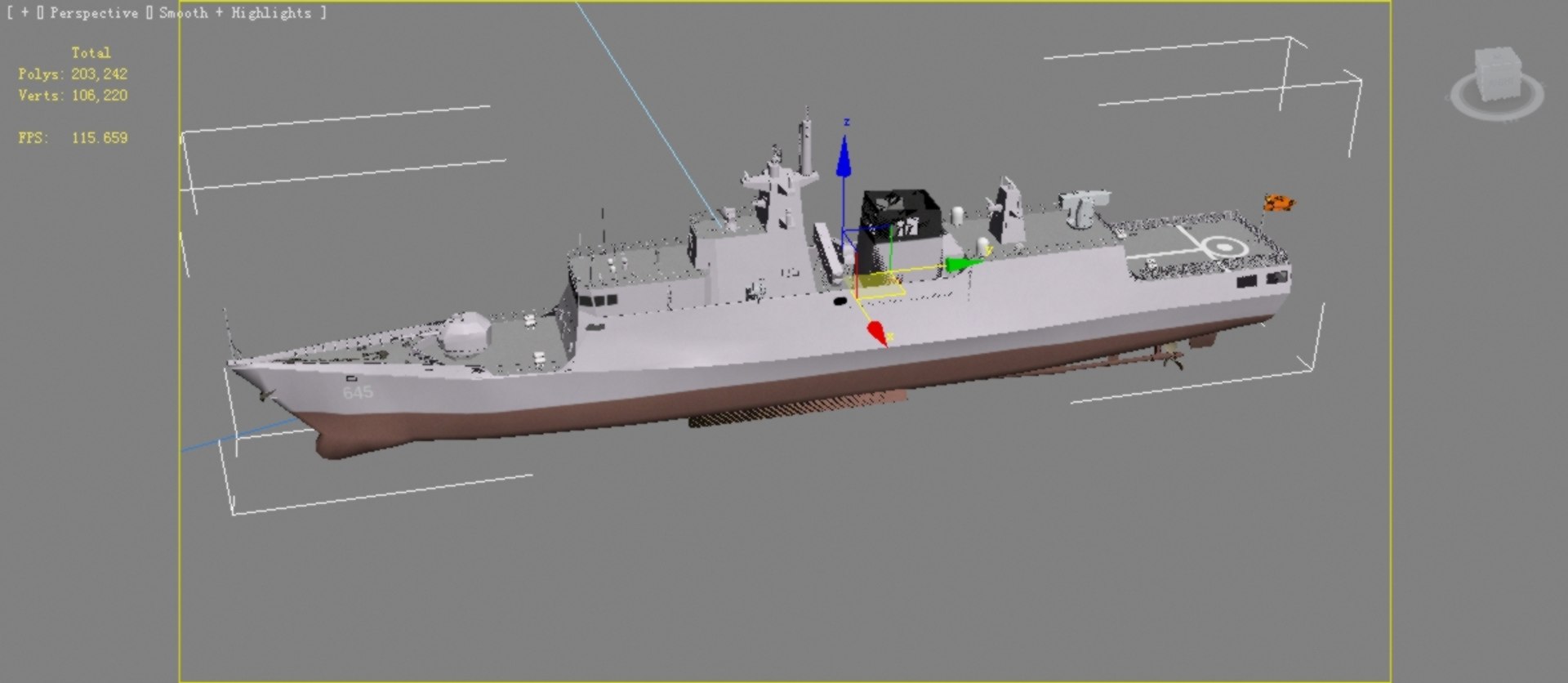 3D Chinese 056 056A Corvette - TurboSquid 2306031