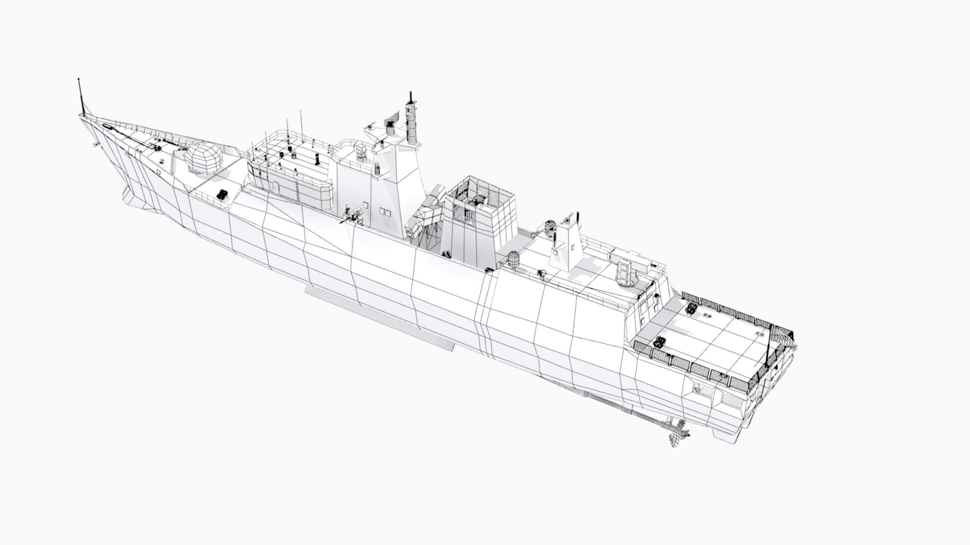 3D Chinese 056 056A Corvette - TurboSquid 2306031