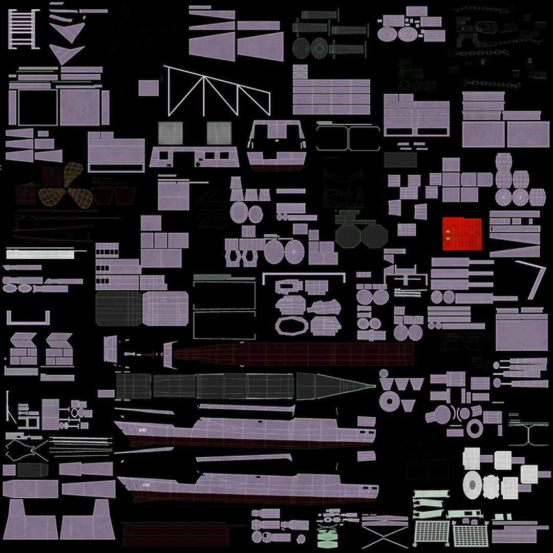 3D Chinese 056 056A Corvette - TurboSquid 2306031