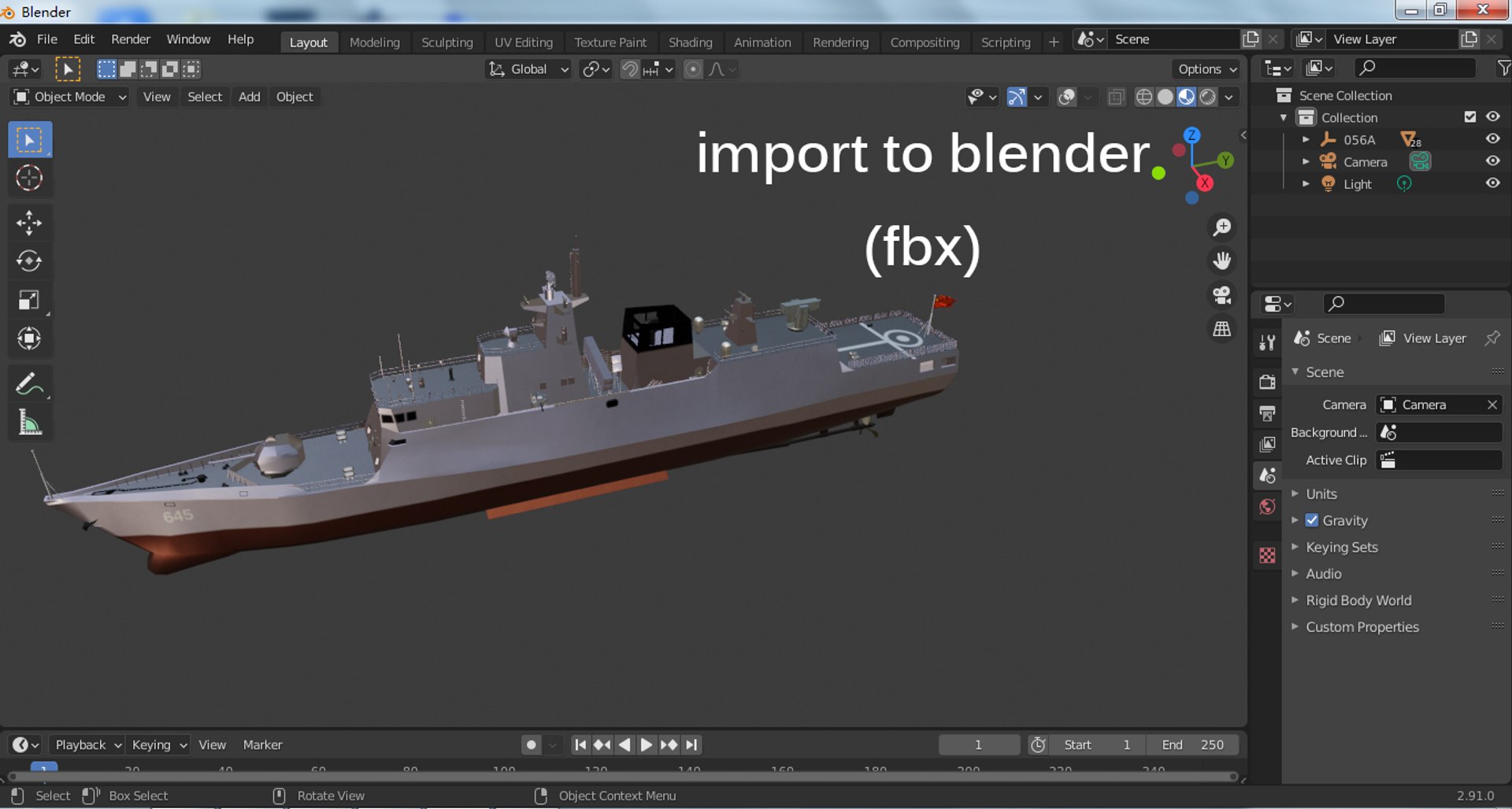 3D Chinese 056 056A Corvette - TurboSquid 2306031