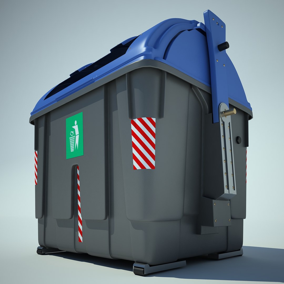 3d Model Garbage Container