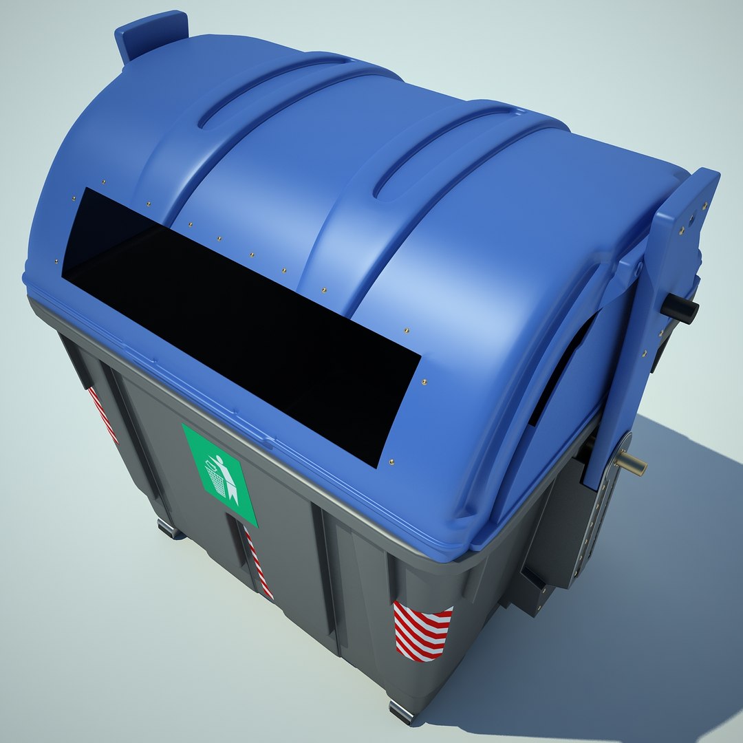 3d Model Garbage Container
