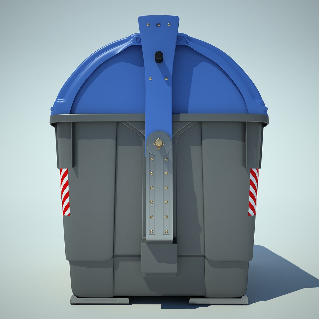 3d Model Garbage Container