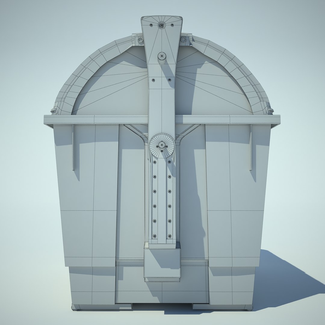 3d Model Garbage Container