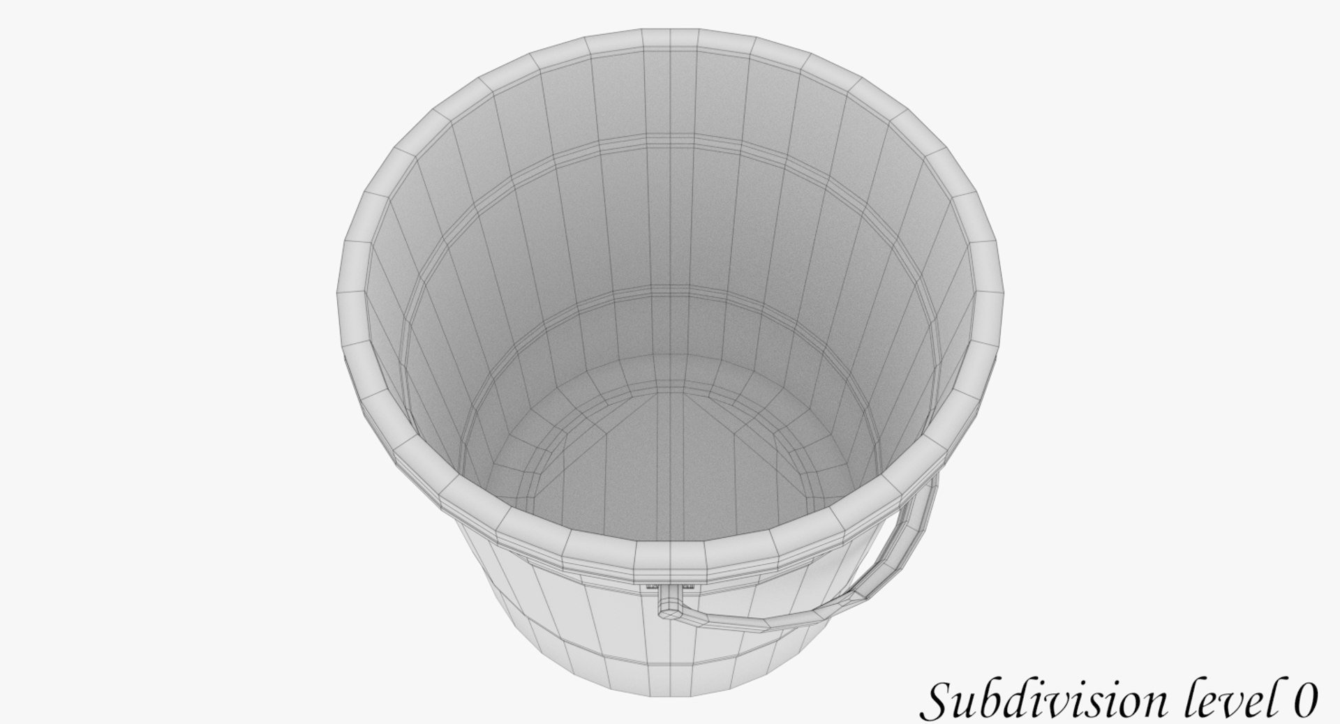 Plastic bucket 3D model - TurboSquid 1407813