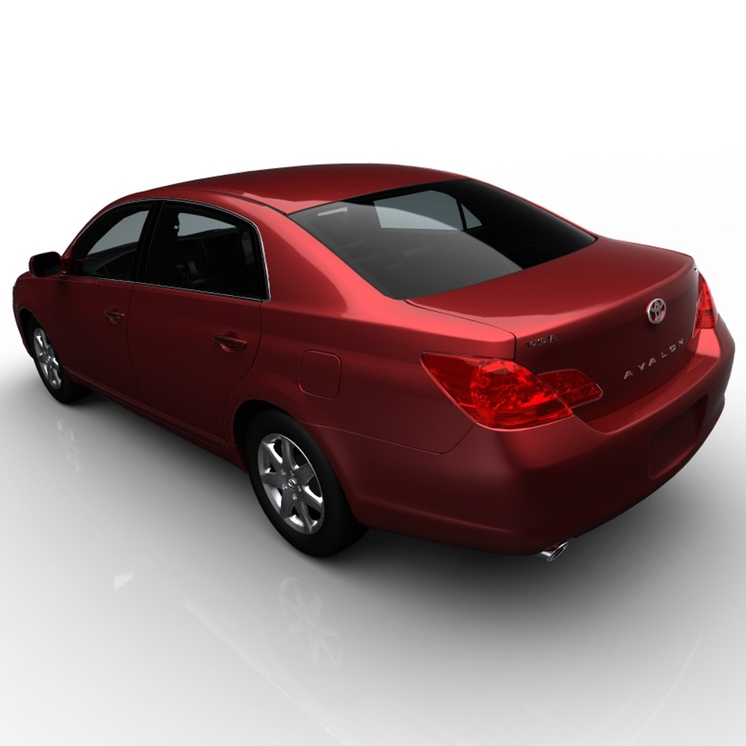 3d Toyota Avalon Xl Model