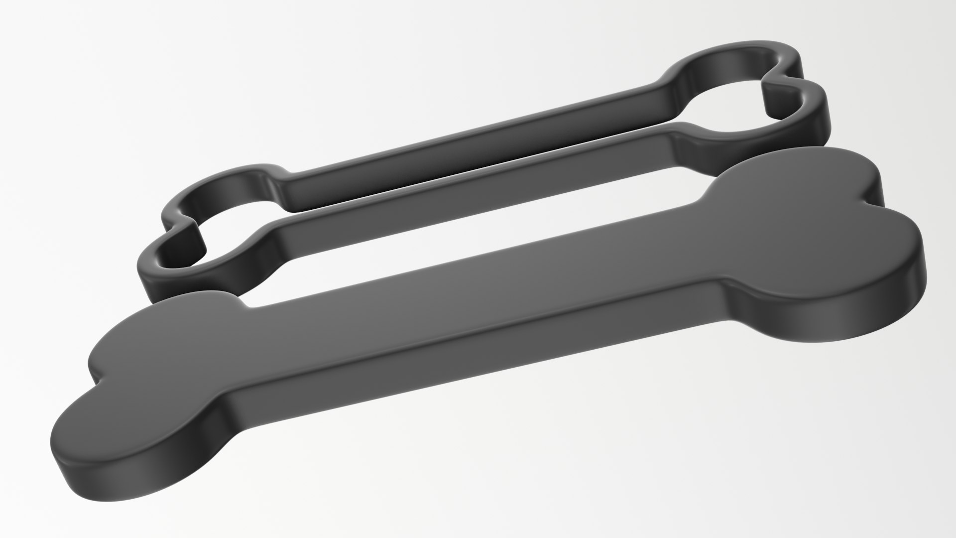 3D Bone Symbol Model - TurboSquid 2133509