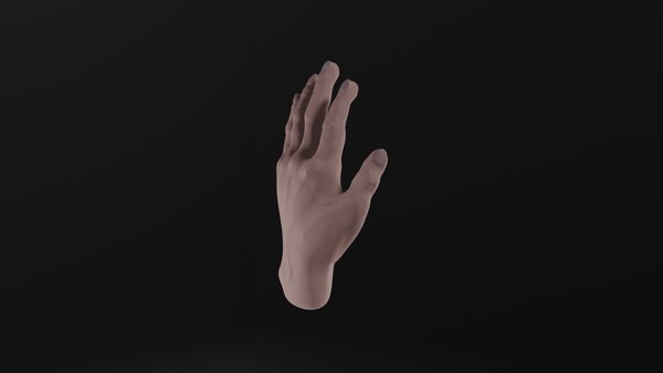 Realistic human hand model - TurboSquid 1877742
