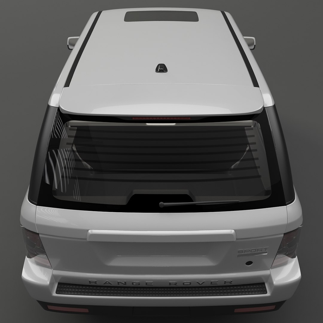 land rover range sport 3d model