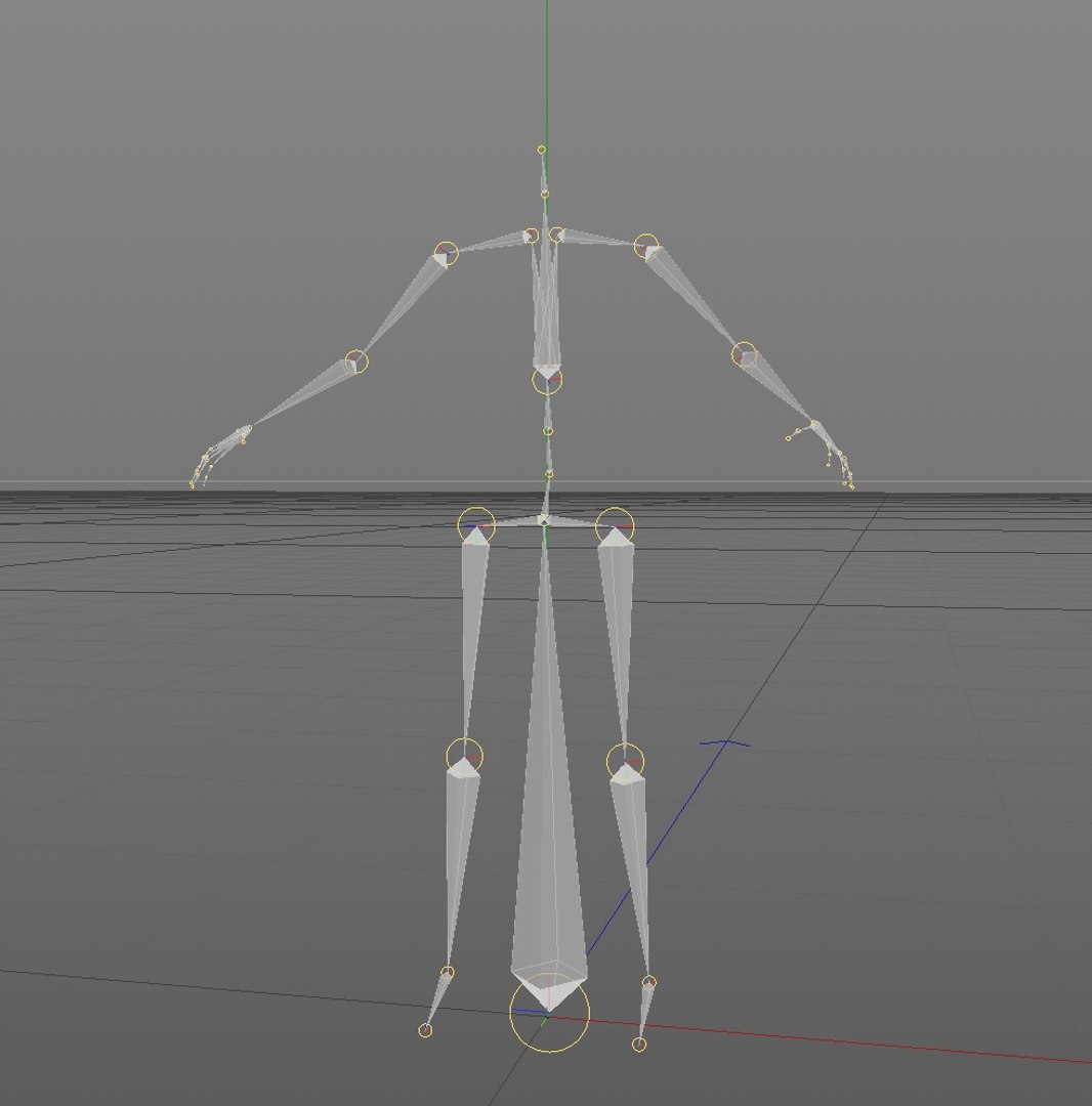 games rigged 3d model