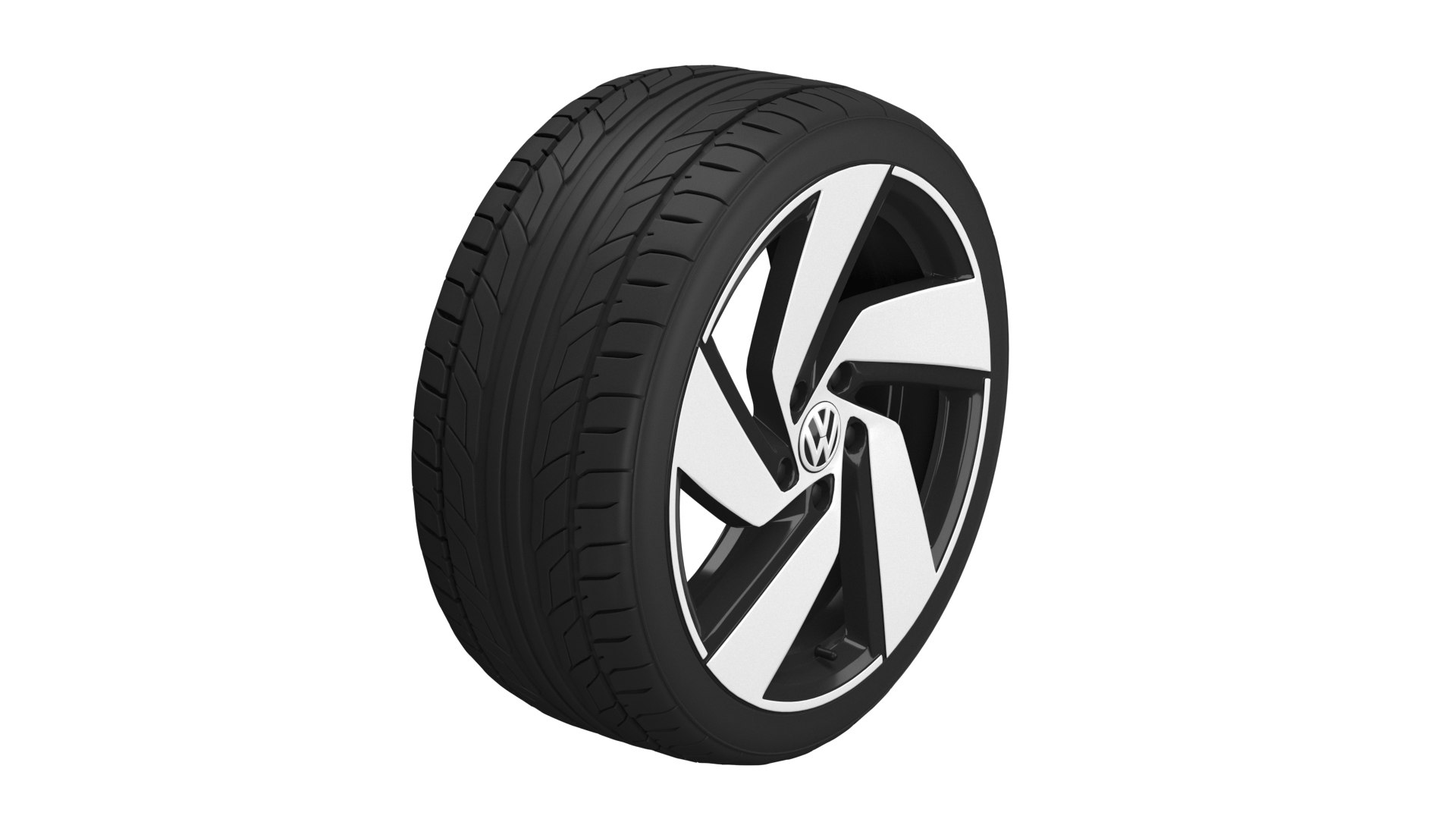Volkswagen GTI Rim 3D Model - TurboSquid 1982293