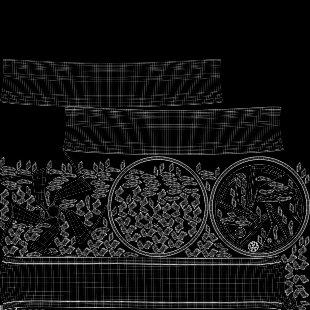 Volkswagen GTI Rim 3D Model - TurboSquid 1982293