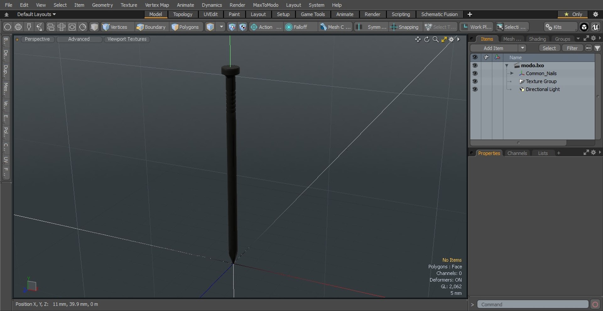 3D Common Nails - TurboSquid 2058072