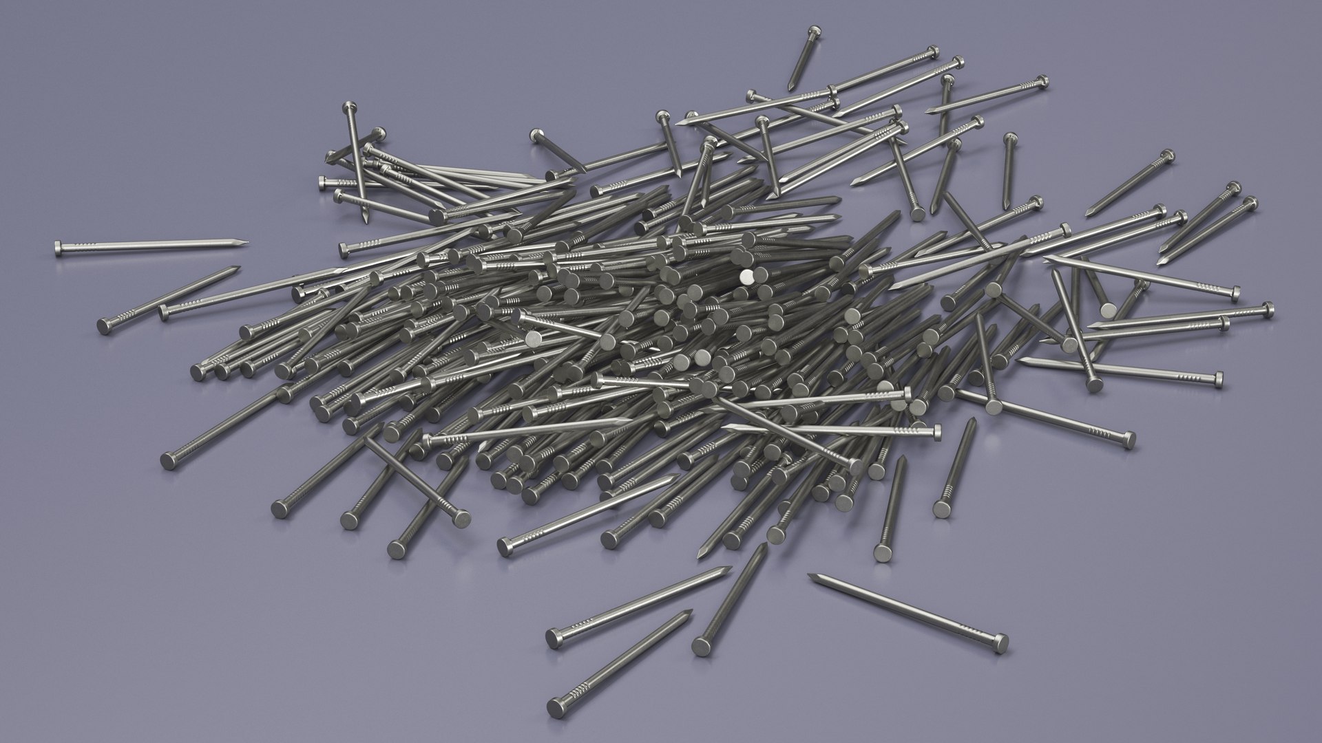 3D Common Nails - TurboSquid 2058072