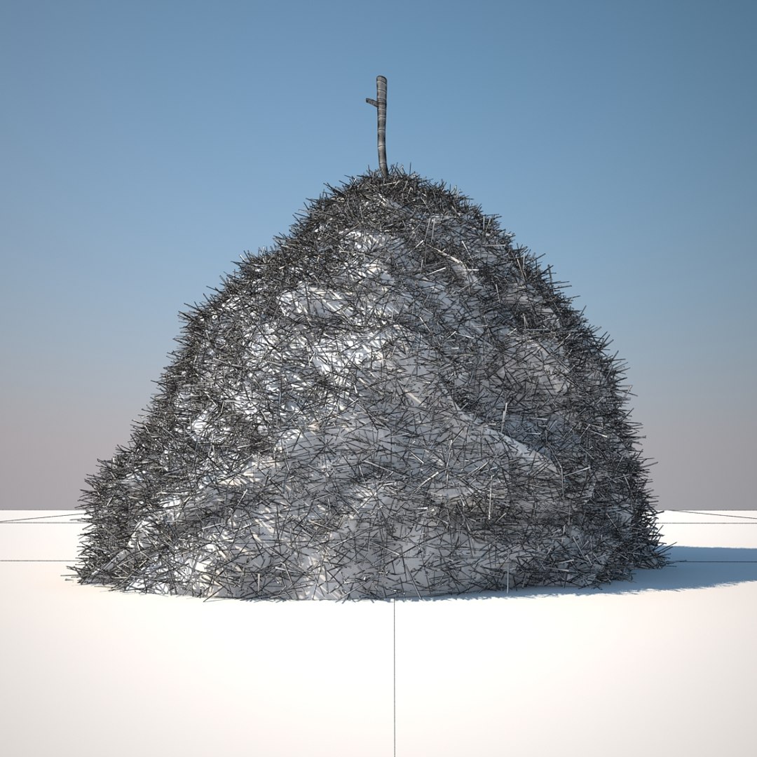 3d Model Hay Stack