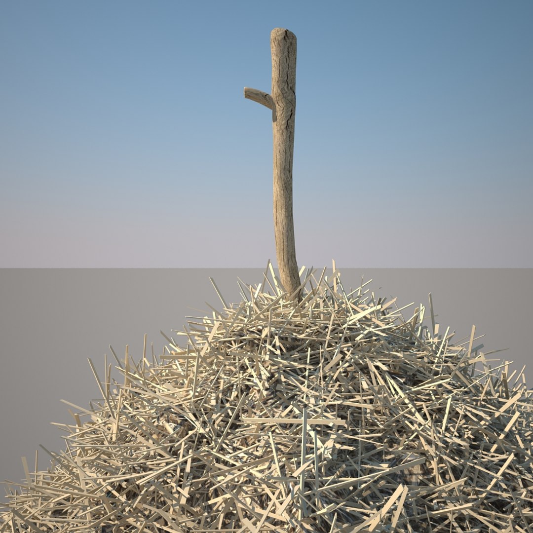 3d Model Hay Stack