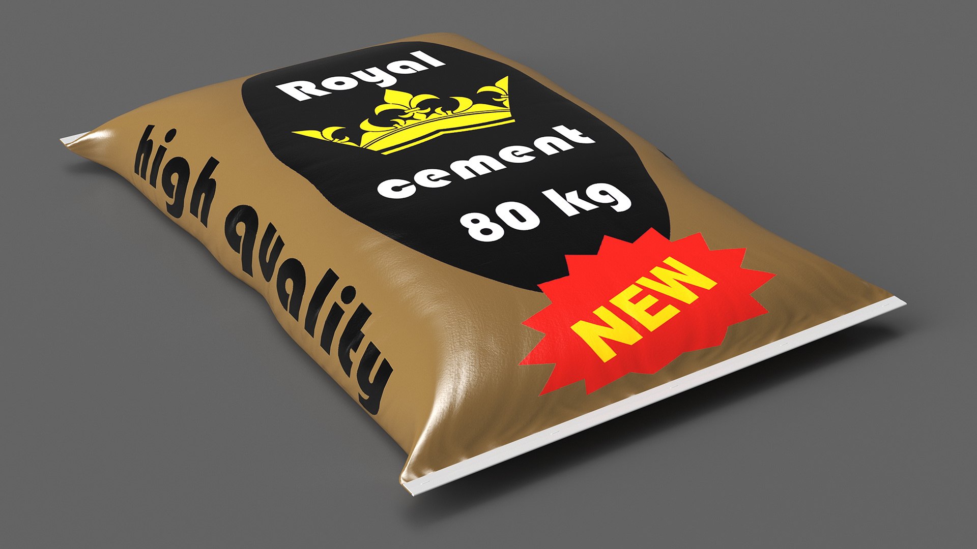 Royal Cement Bag 3D Model - TurboSquid 2207126