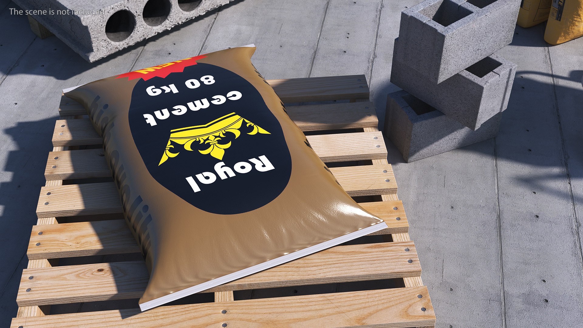 Royal Cement Bag 3D Model - TurboSquid 2207126