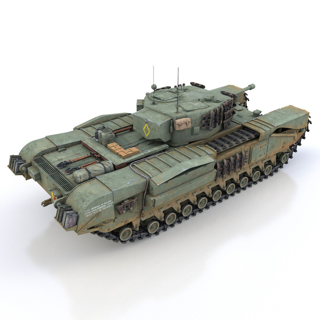 British Churchill Mk Iv 3D - TurboSquid 1263480