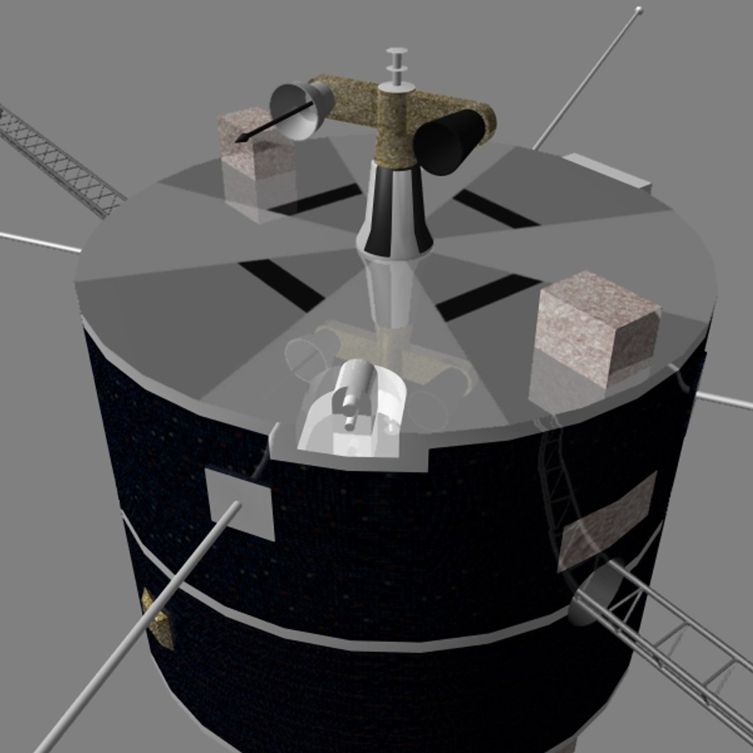 3d model nasa satellite geotail