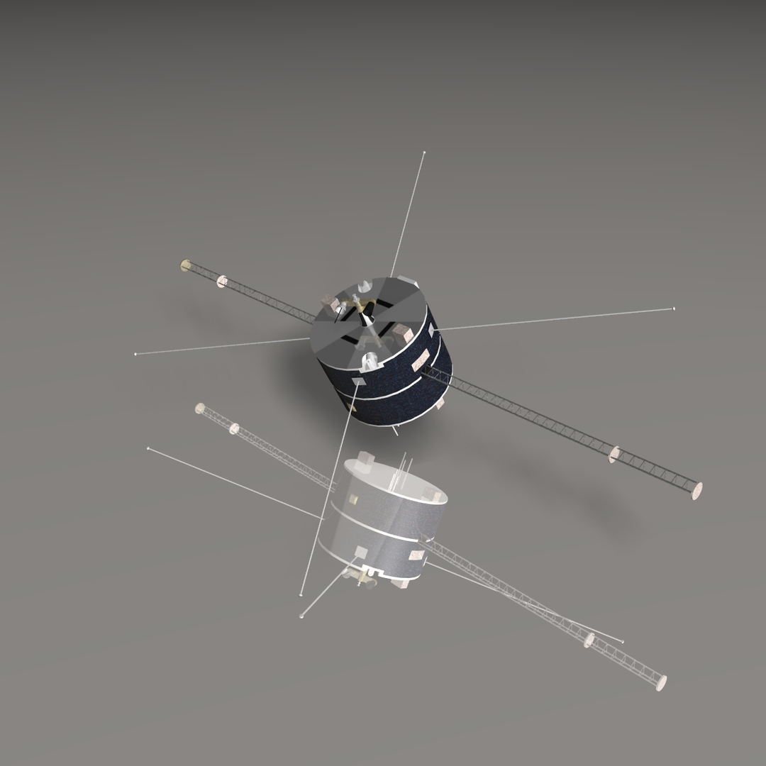 3d model nasa satellite geotail