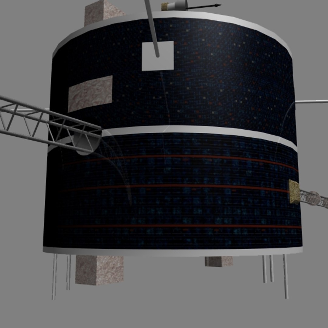 3d model nasa satellite geotail