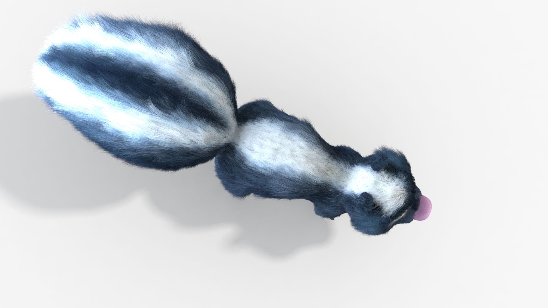 3D Fantasy Skunk - TurboSquid 1540471