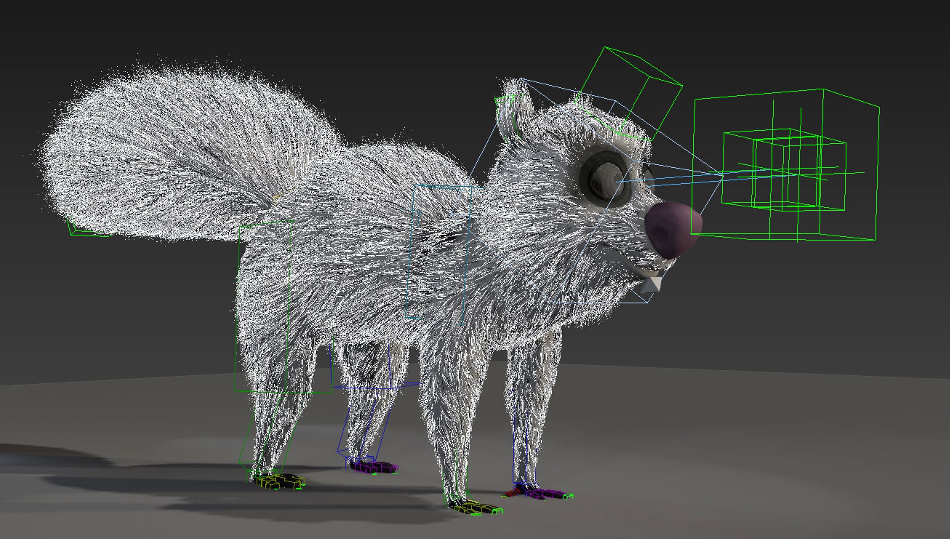 3D Fantasy Skunk - TurboSquid 1540471