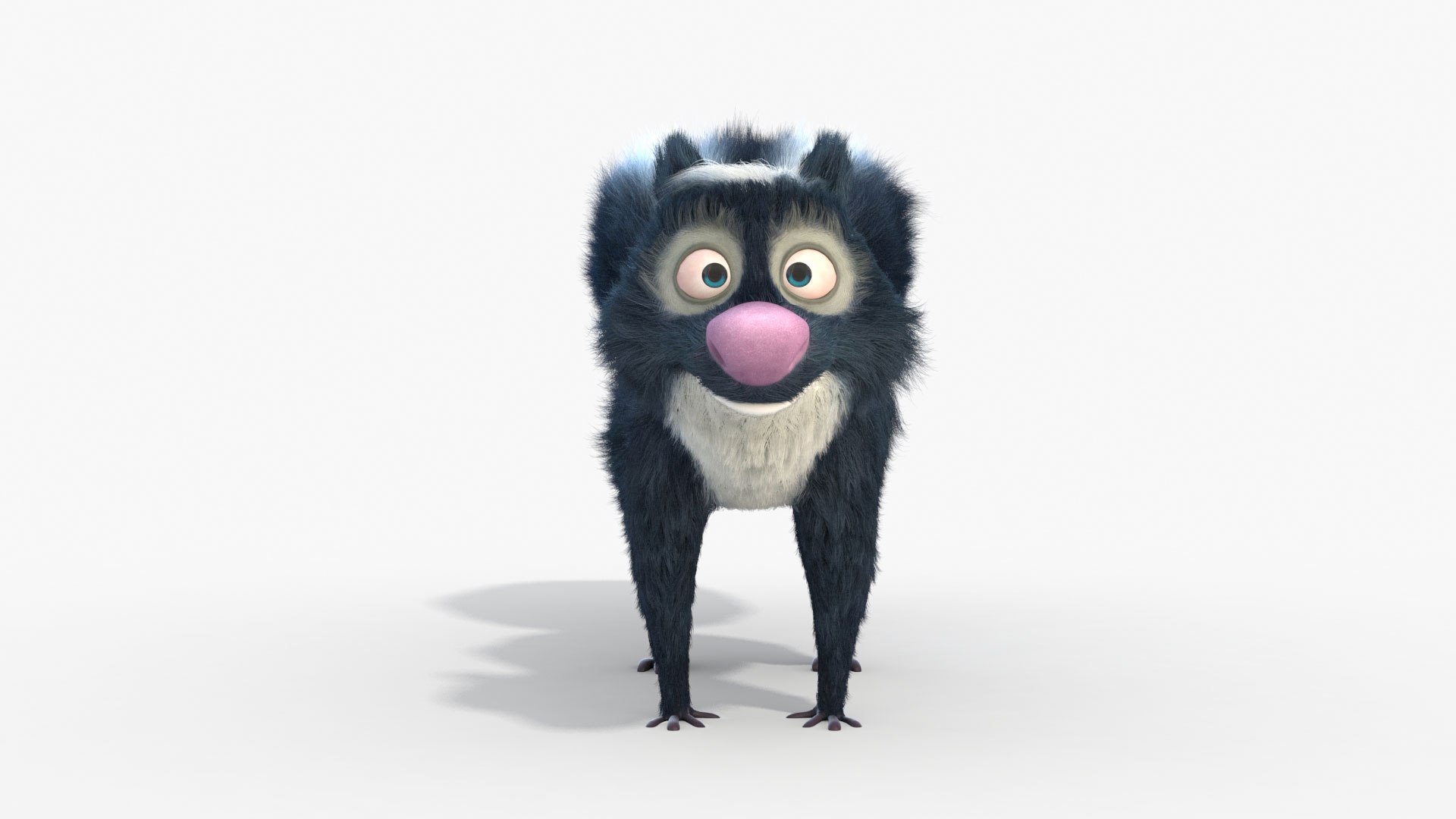 3D fantasy skunk - TurboSquid 1540471