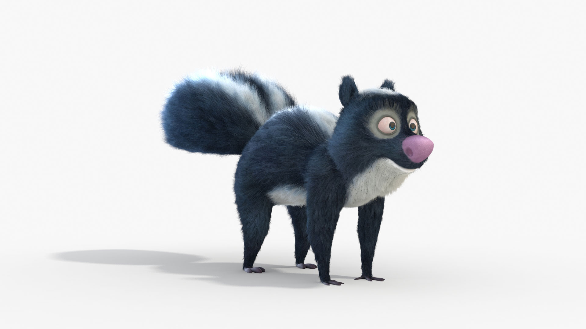 3D fantasy skunk - TurboSquid 1540471