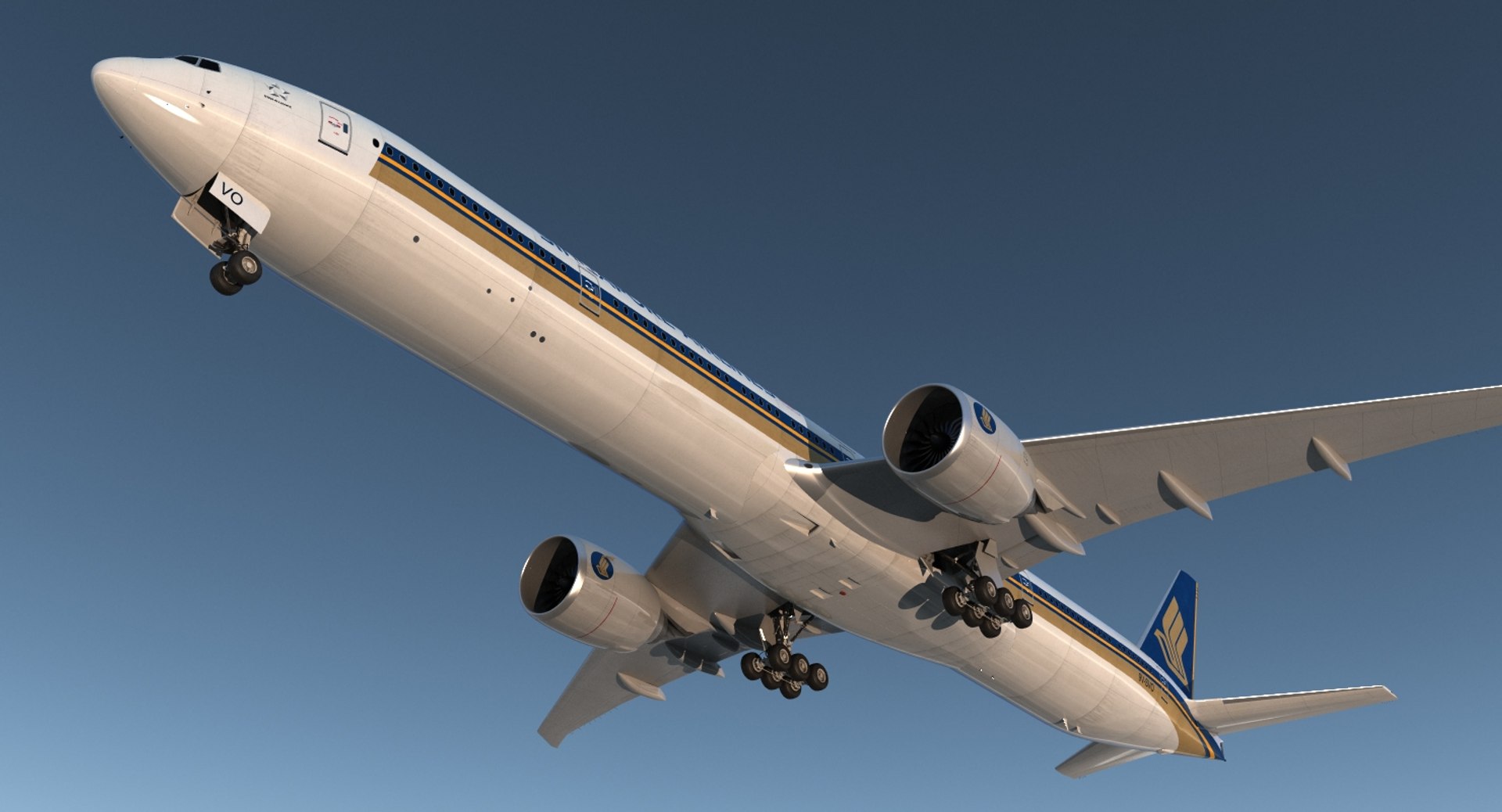 Boeing 777-9x Singapore Airlines Max