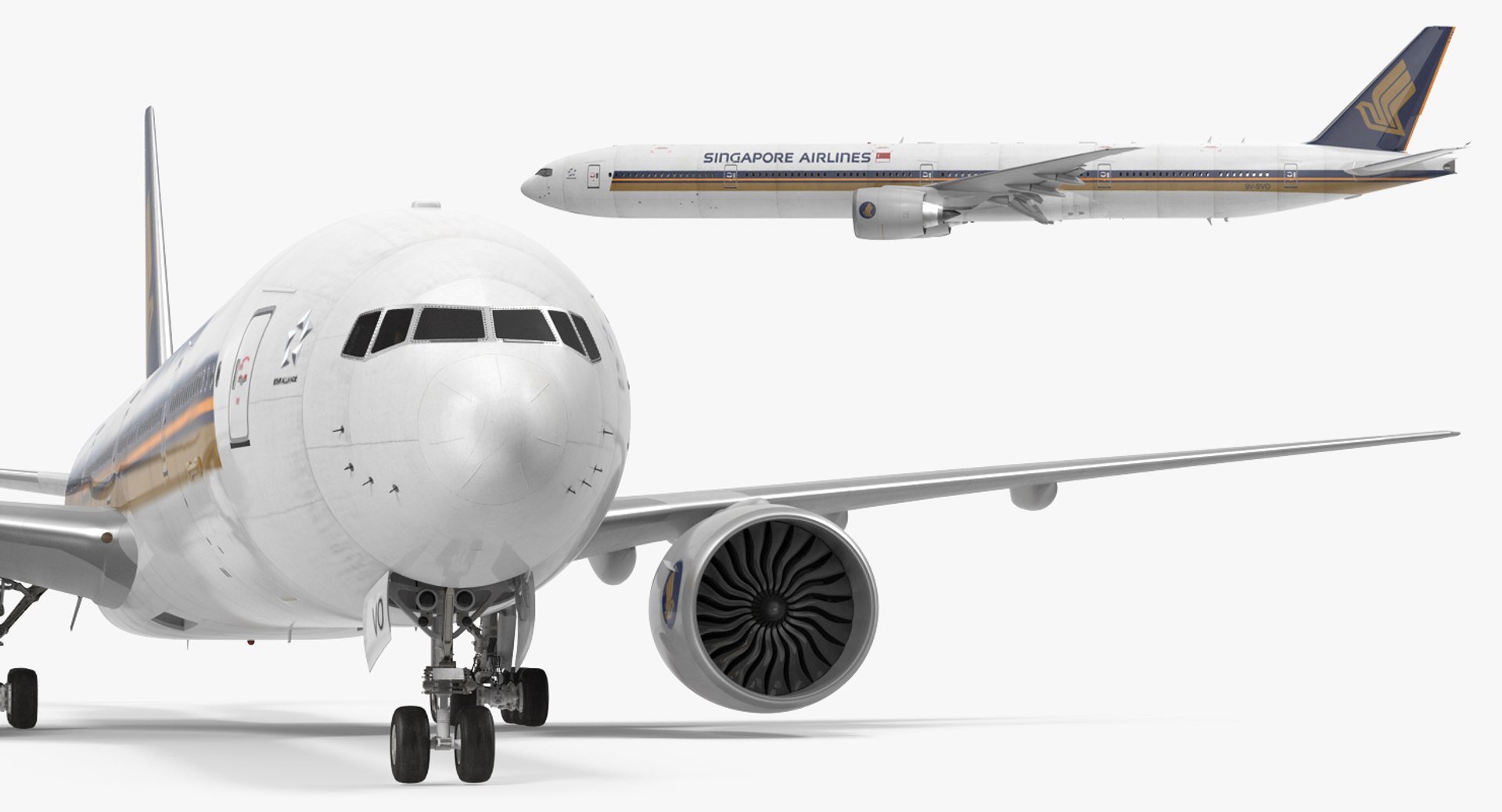 Boeing 777-9x Singapore Airlines Max