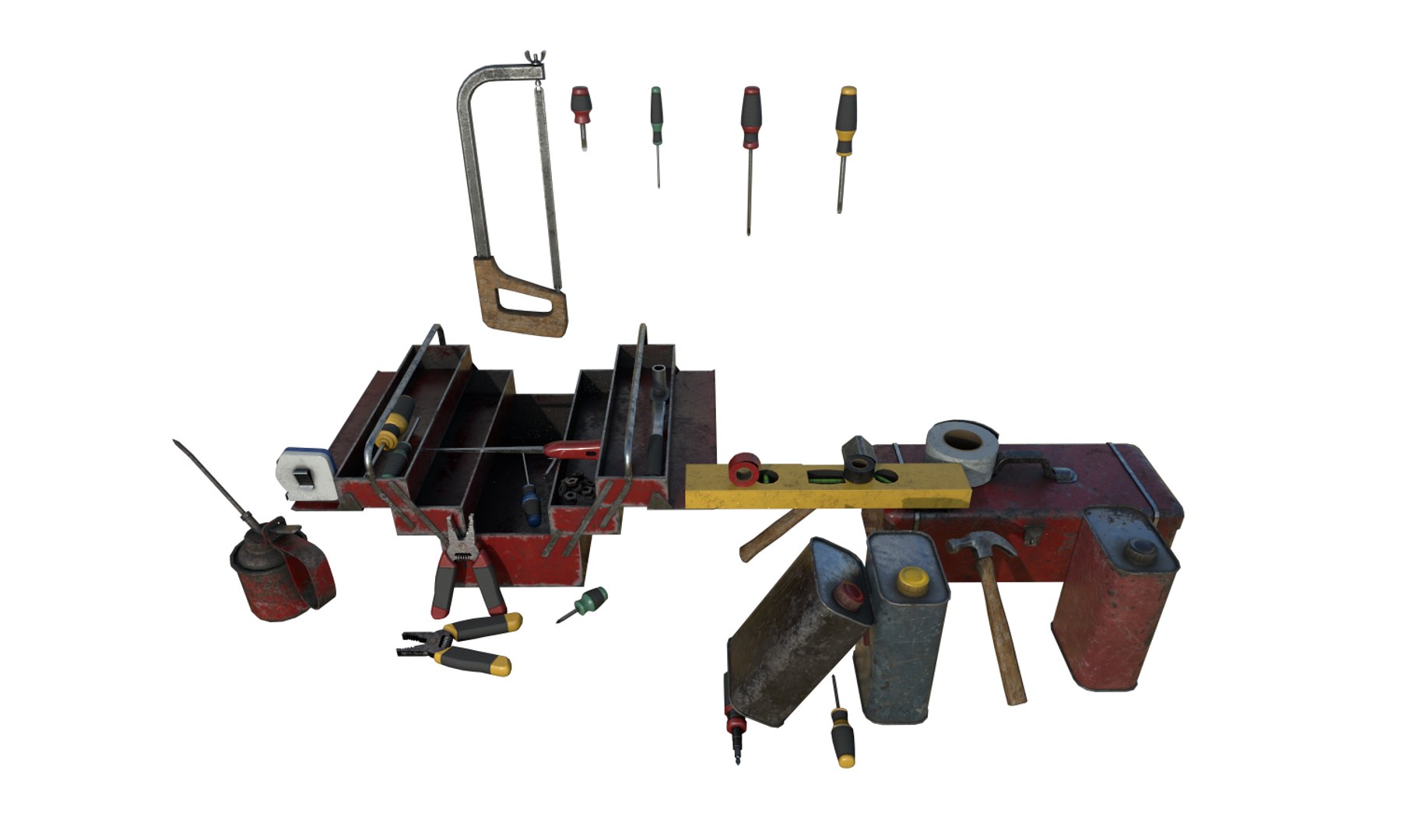 3D model Tools Pack 1 - TurboSquid 2094331